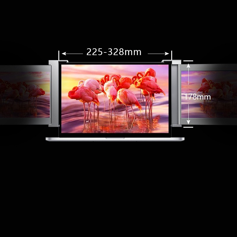 10.1 Inch Dual-screen Portable Display Notebook Expansion Screen – 8KRAW