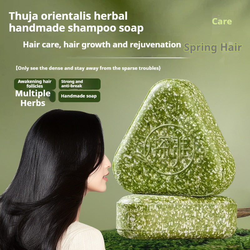 Chinese Arborvitae Twig Usman Herbal Hair Care Cleansing Face Soap – 8KRAW