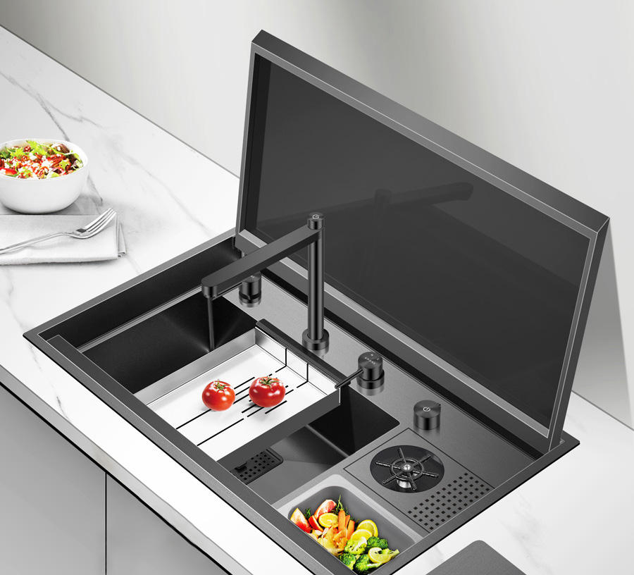 Sink With Cover Kitchen Stainless Steel Sink – 8KRAW